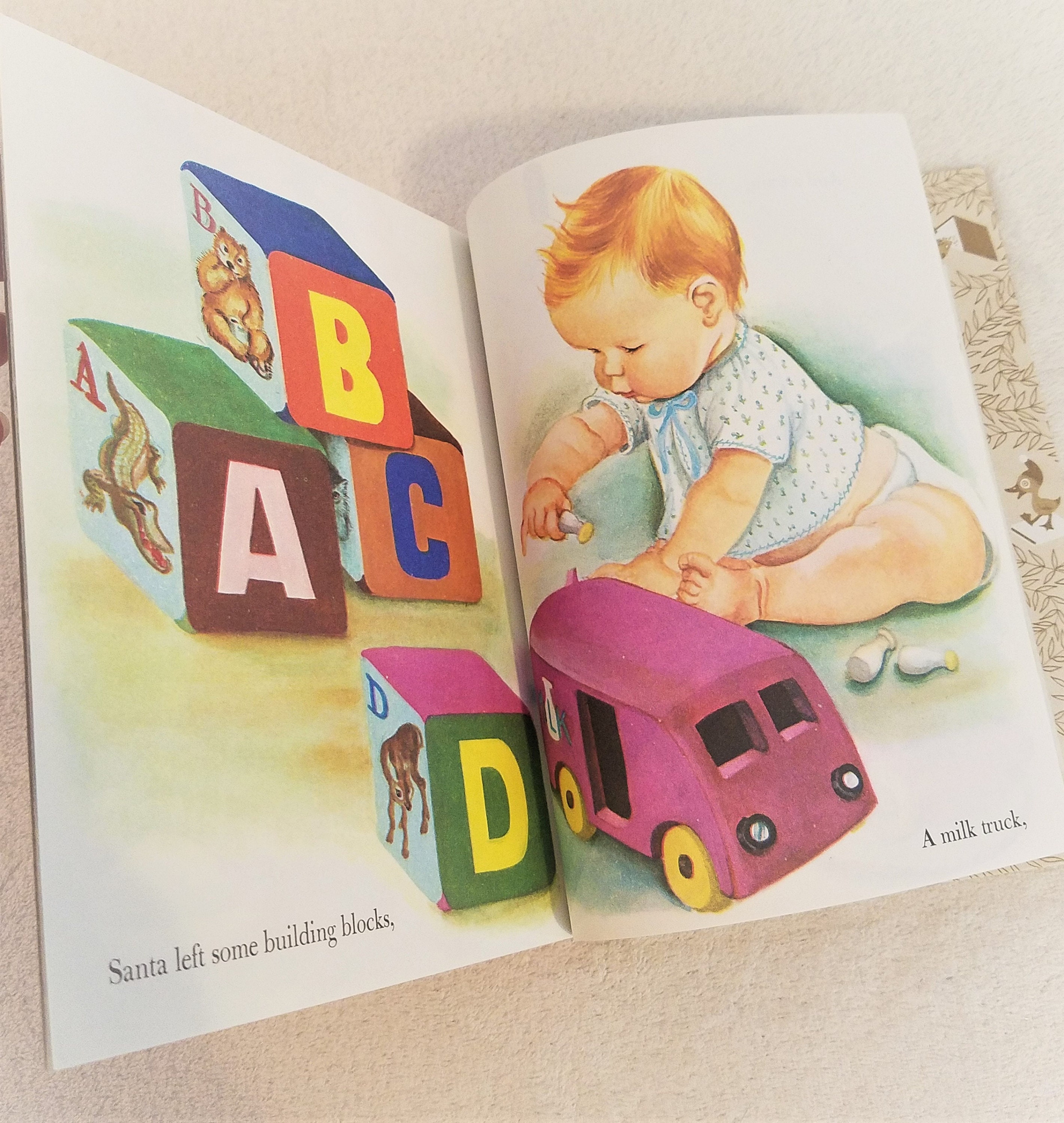 1959 Baby's Christmas Little Golden Book by Esther Wilkin - Vintage ...