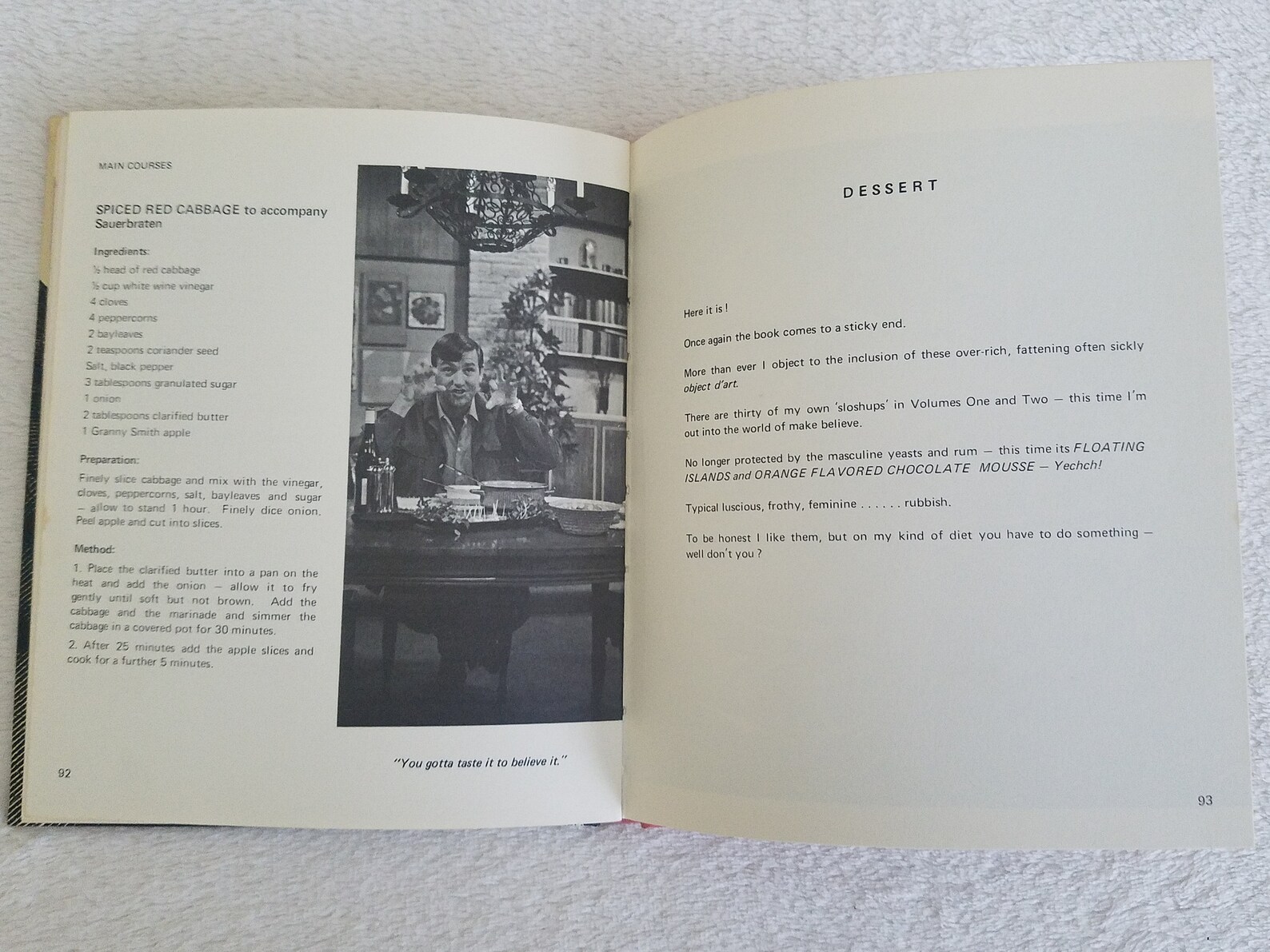 The Galloping Gourmet Vintage Cookbook, Volume 3 Television Cookbook by ...