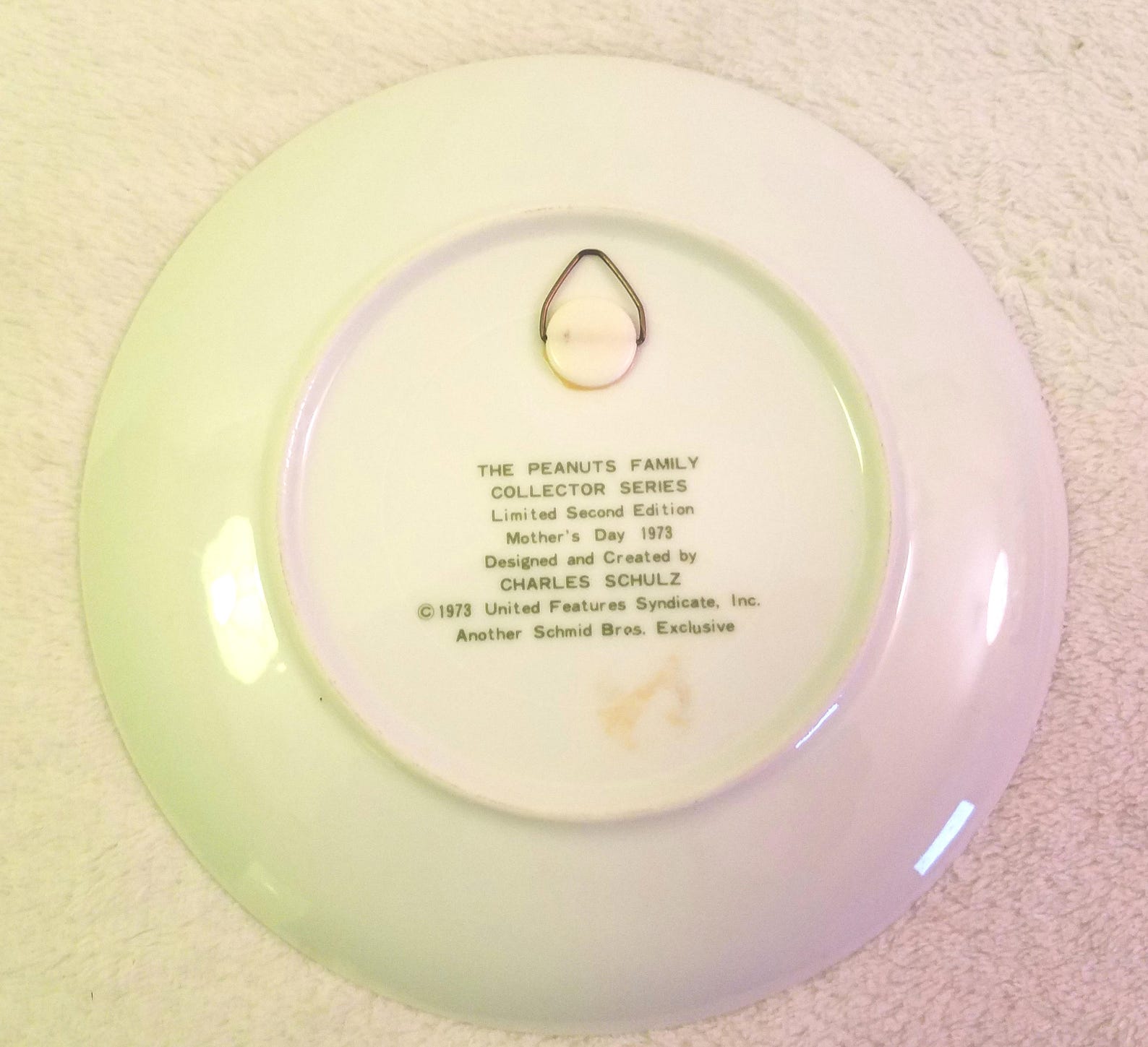 Vintage Snoopy Plates Mother's Day 1973, Valentine's Day 1977 - Etsy Canada
