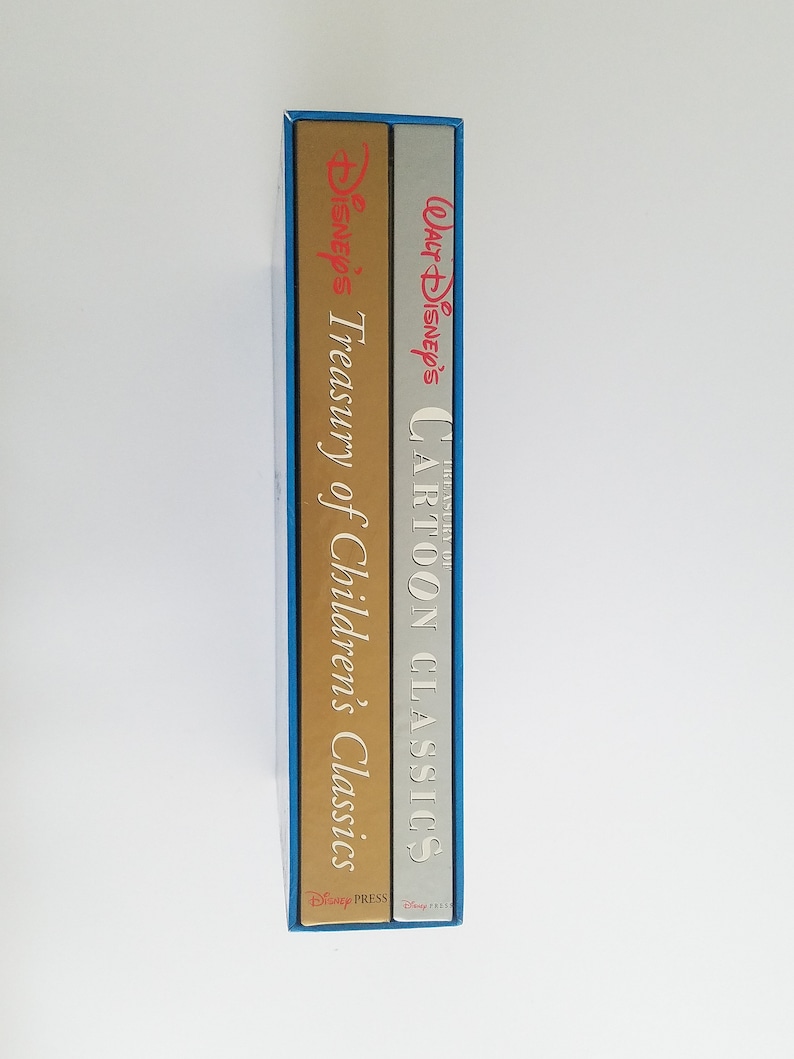 Disney Two Book Set - "treasury of Childrens Classics" and "cartoon ...