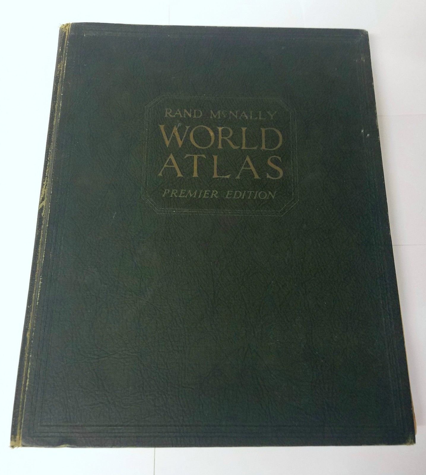 1934 RARE Rand Mcnally World Atlas Premier Edition Book - Etsy