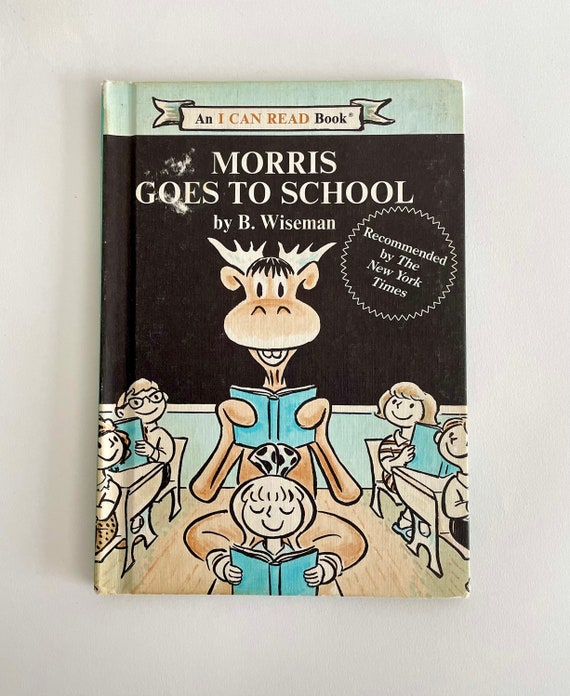 1970 Morris Goes to School by B. Wiseman Hard Cover Childrens - Etsy