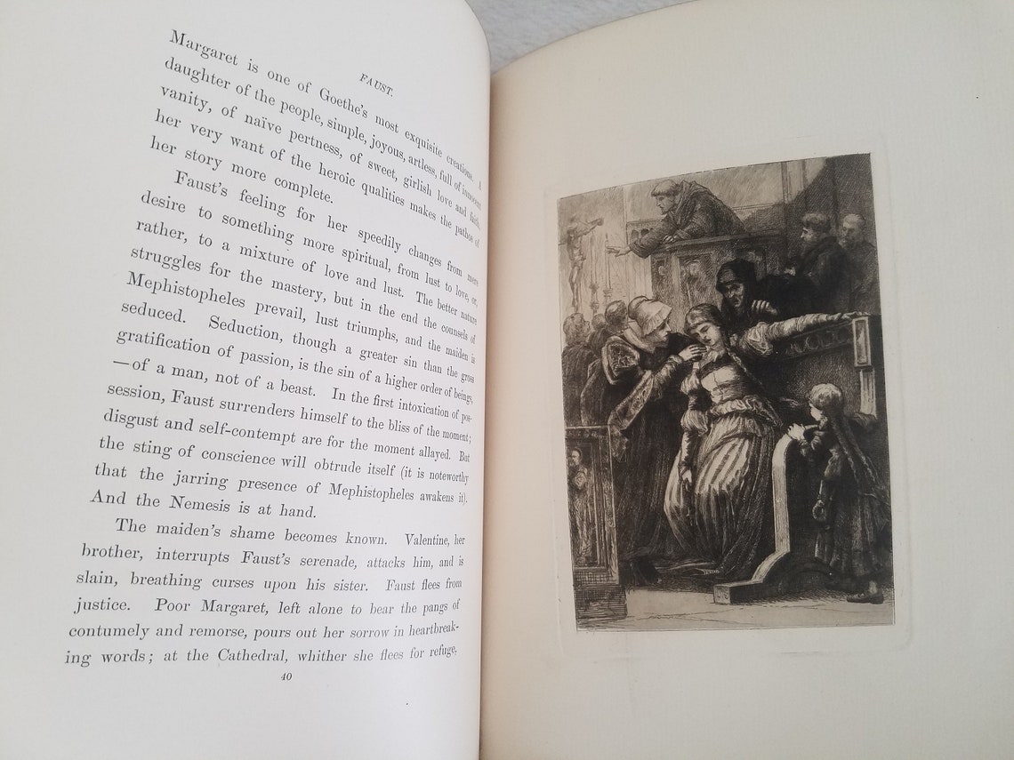 Faust the Legend and the Poem With Etchings by William S. Walsh ...