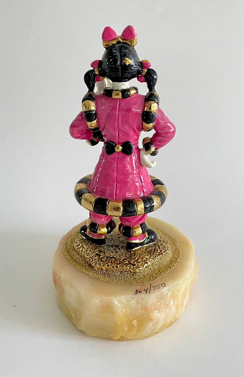 Ron Lee poodles Clown Sculpture, Signed Limited Edition, Signed by the ...