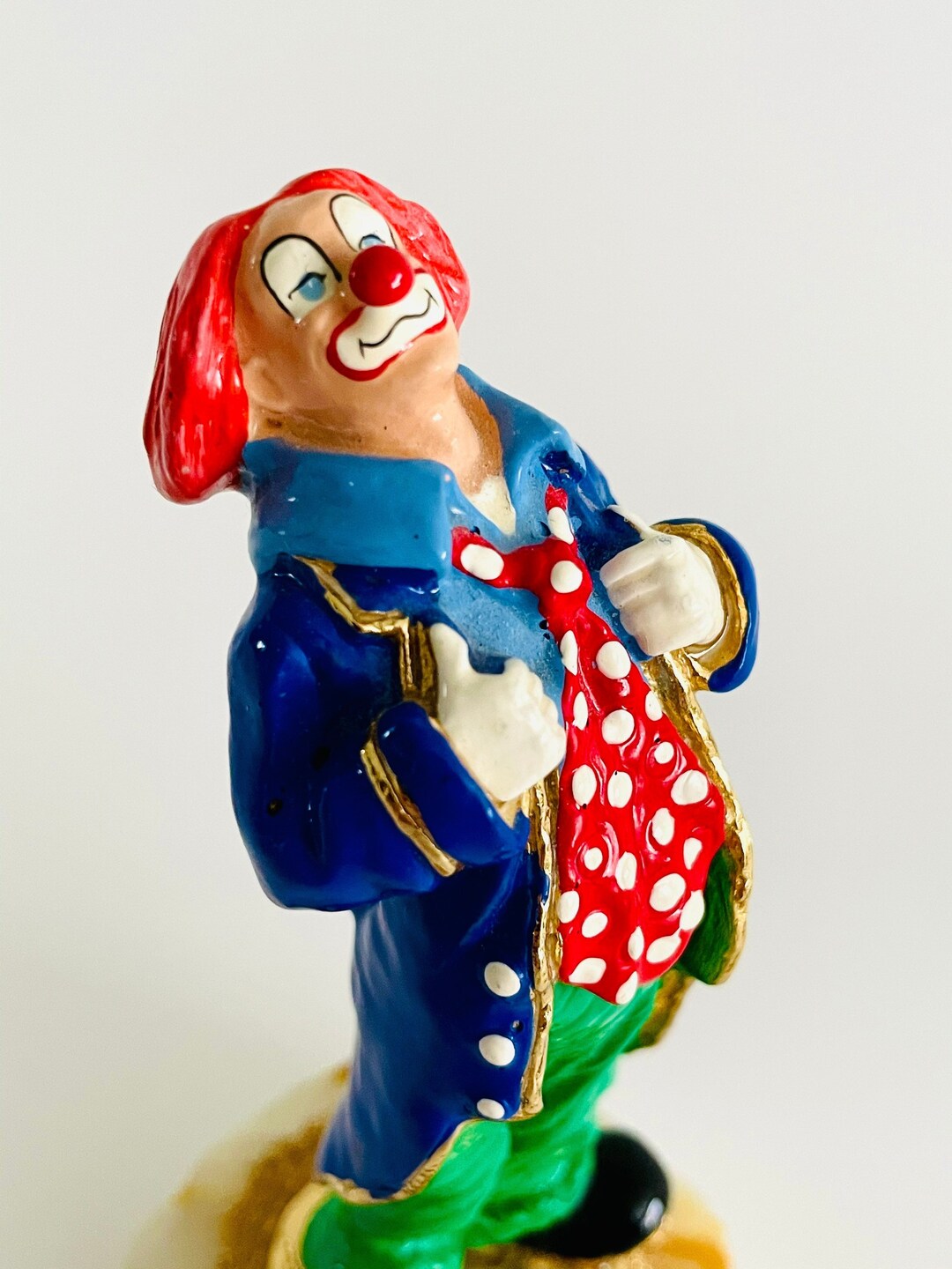 Spiffy Clown by Ron Lee Clown Sculpture 2000 - Etsy
