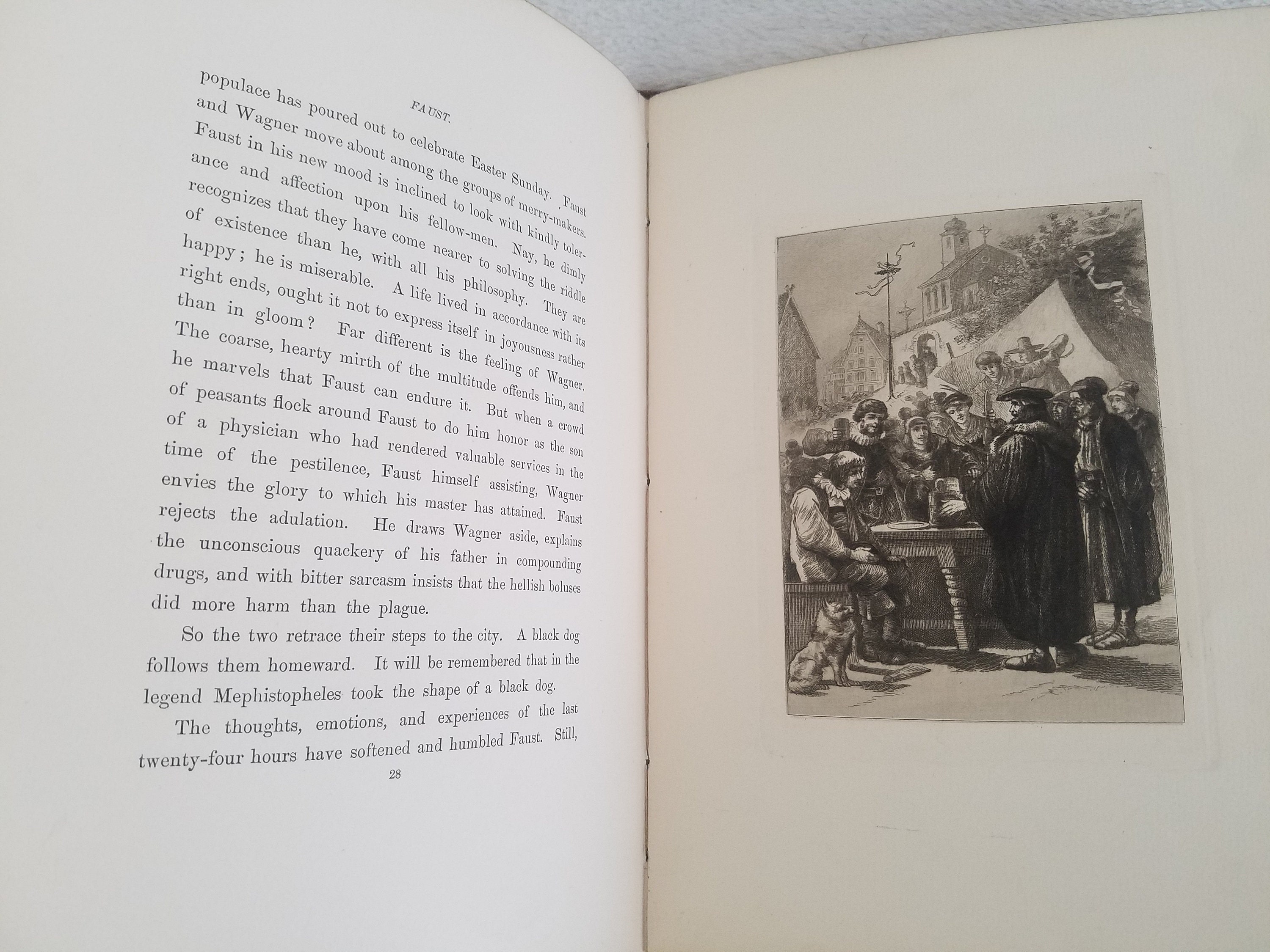 Faust the Legend and the Poem With Etchings by William S. Walsh ...