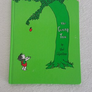 1964 the Giving Tree Book by Shel Silverstein, Vintage Hard Cover Book ...
