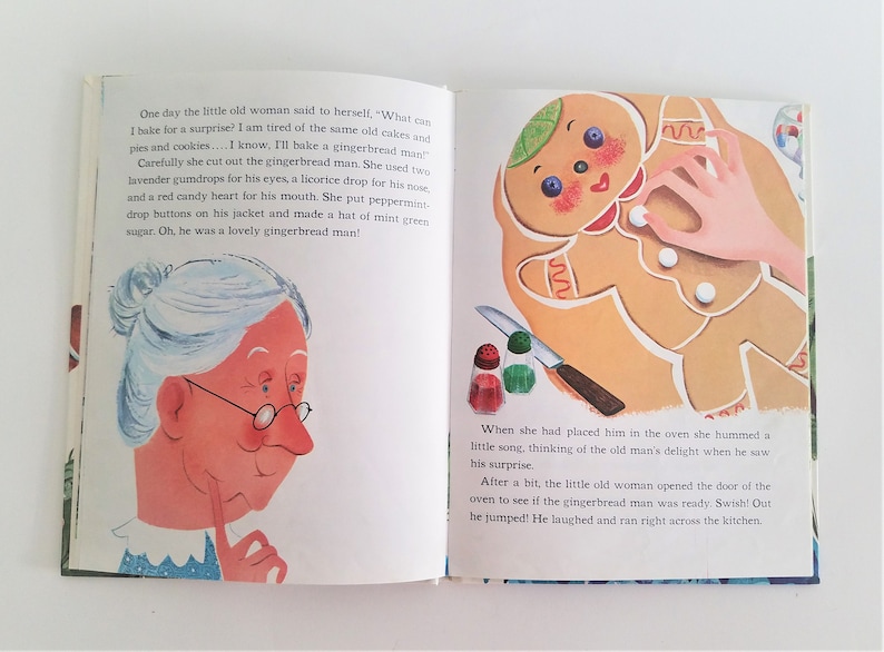 1963 the Gingerbread Man, First Edition, Second Printng, Illustrated by ...