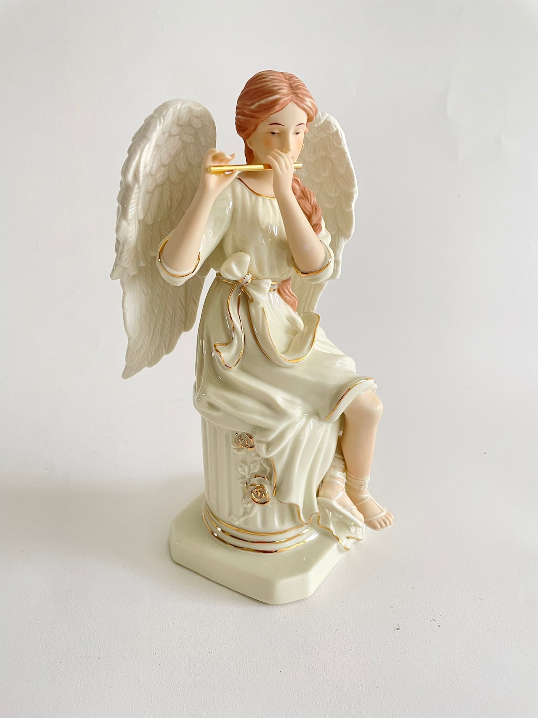 Musical Porcelain Angel, Music Box, Christmas Decoration, Dillards ...