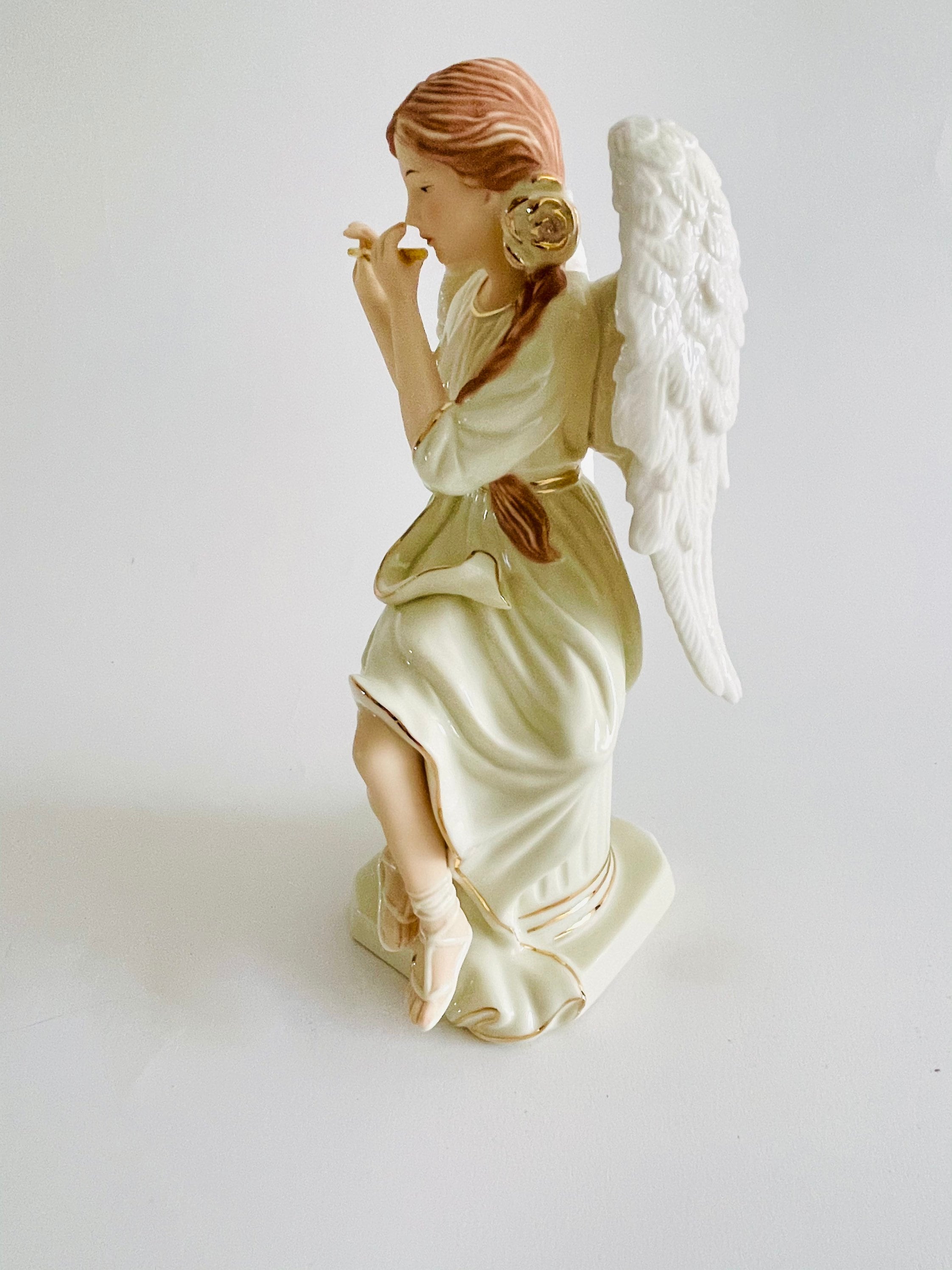 Musical Porcelain Angel, Music Box, Christmas Decoration, Dillards ...