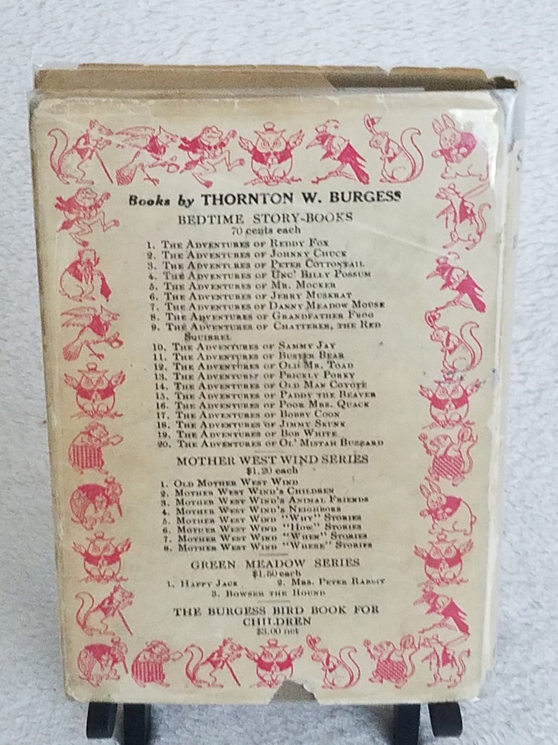 The Adventures of Jimmy Skunk by Thorton Burgess, With Dust Jacket ...