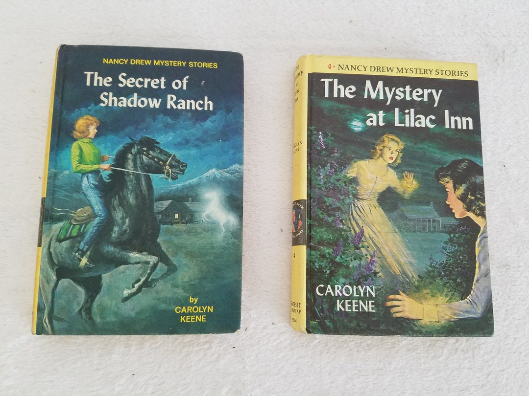 2 livres de mystère Nance Drew par Carolyn Keene, The Secret of Shadow ...