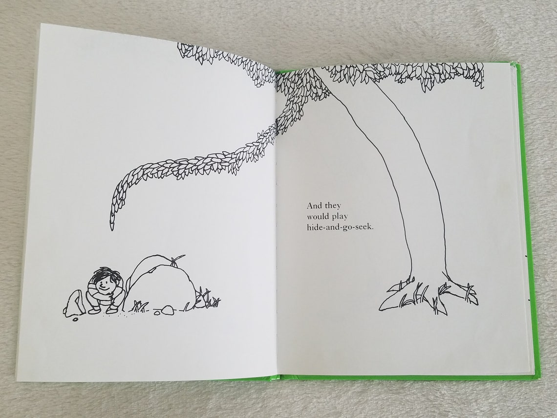 1964 the Giving Tree Book by Shel Silverstein Vintage Hard - Etsy