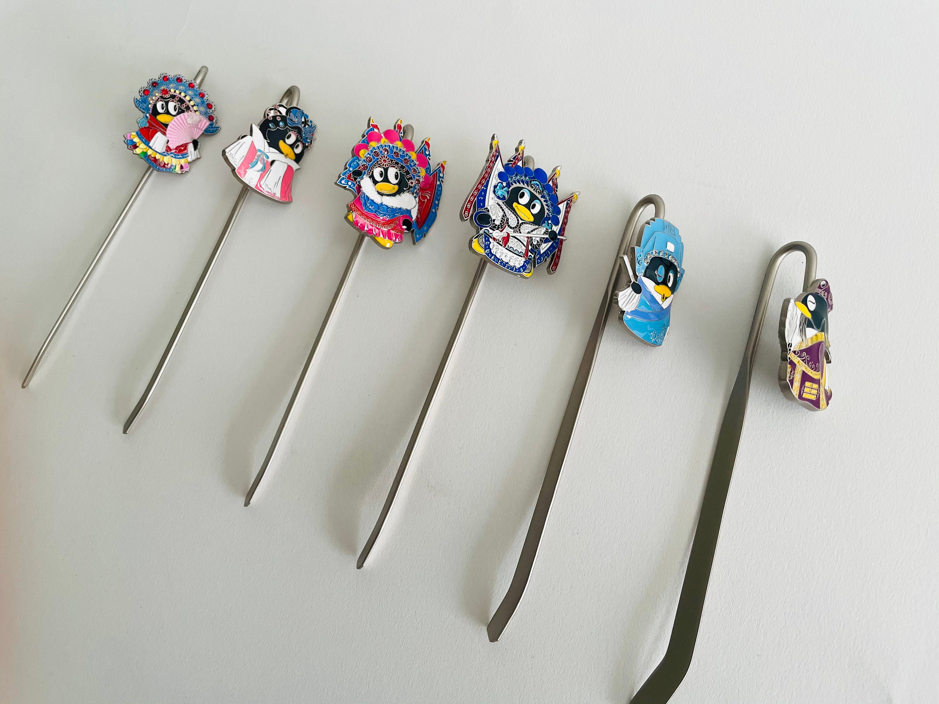 6 Peking Opera China Drama Metal Bookmarks Various - Etsy