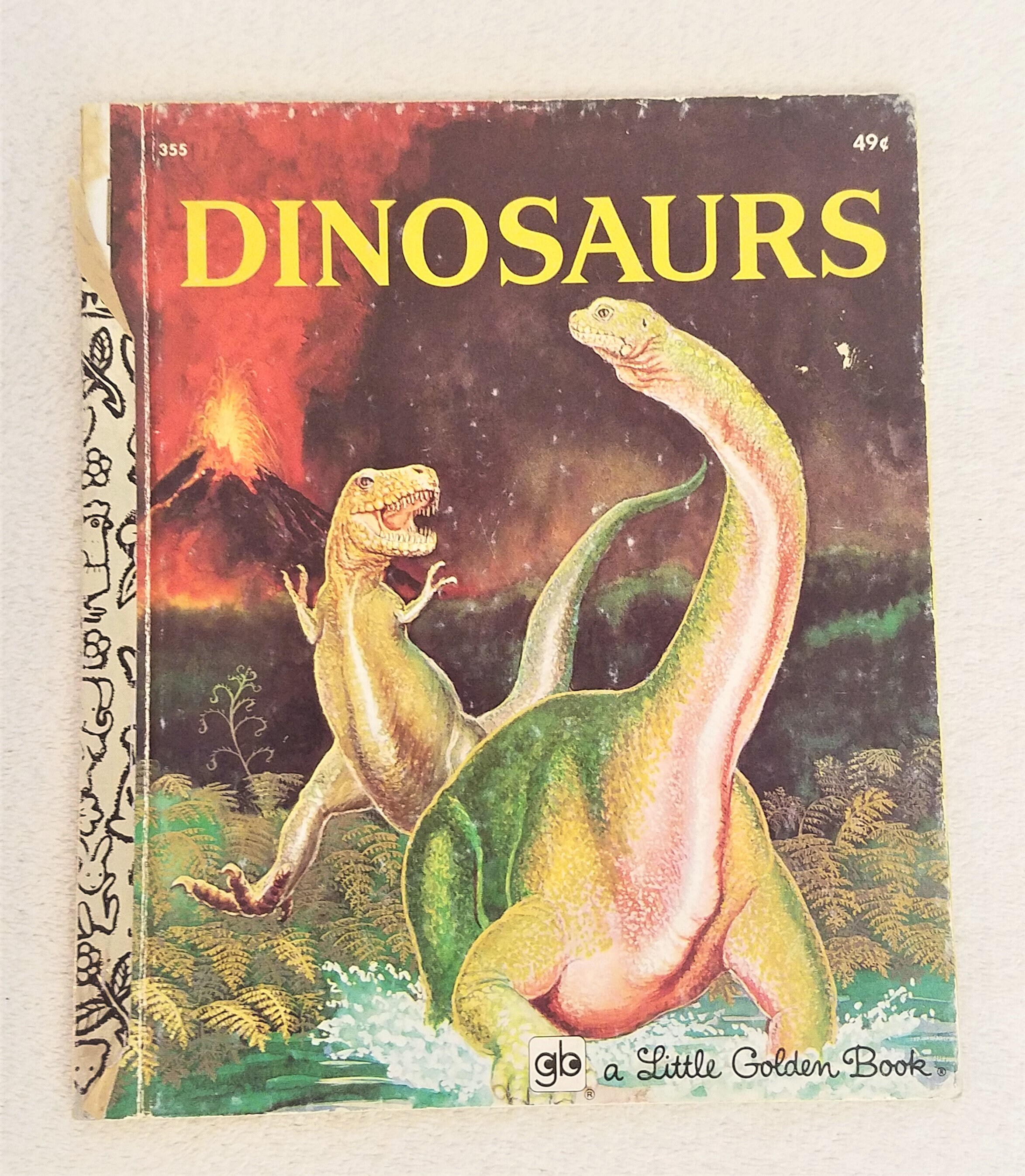 Vintage Dinosaur Books