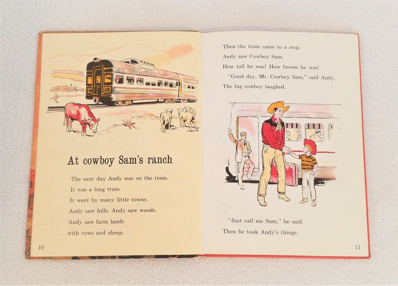 Cowboy Andy First Edition Children's Book 1959 by Edna | Etsy
