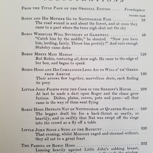 Robin Hood Book by Paul Creswick - First Edition, First Printing ...