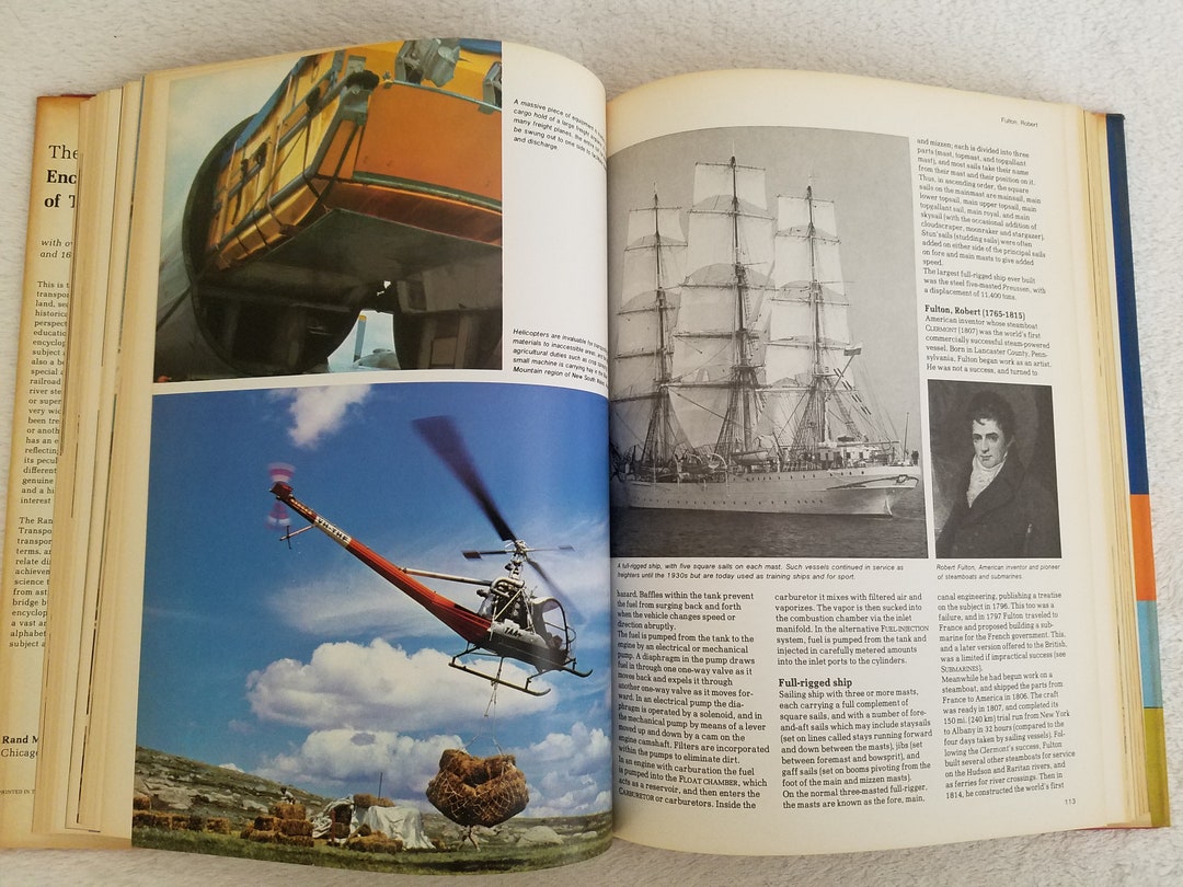 1976 Transportation Encyclopedia, First U.S Edition, Auto Racing, Air ...
