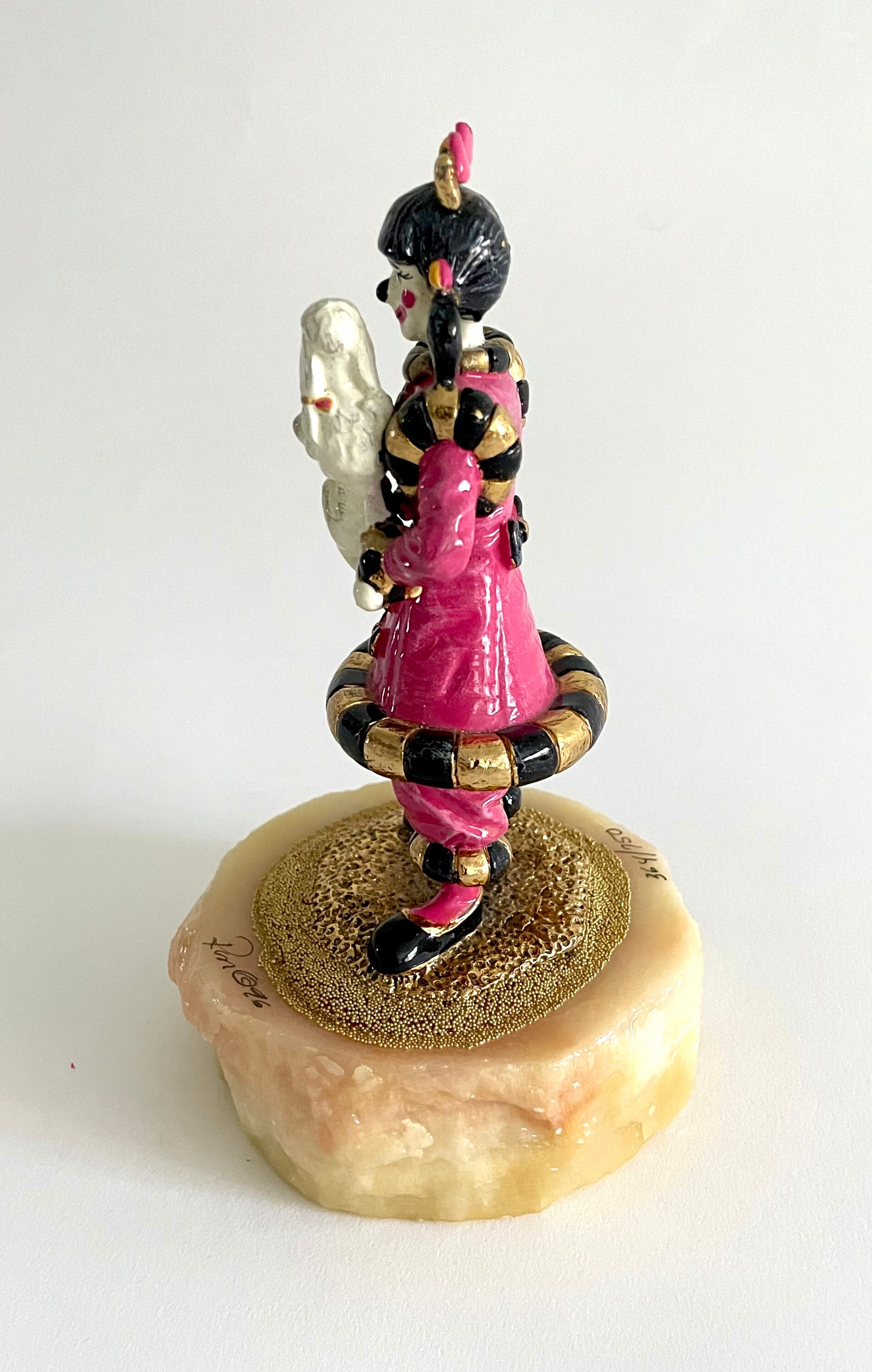 Ron Lee poodles Clown Sculpture, Signed Limited Edition, Signed by the ...