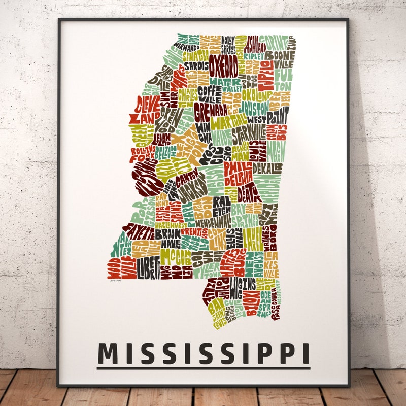 Mississippi - Etsy