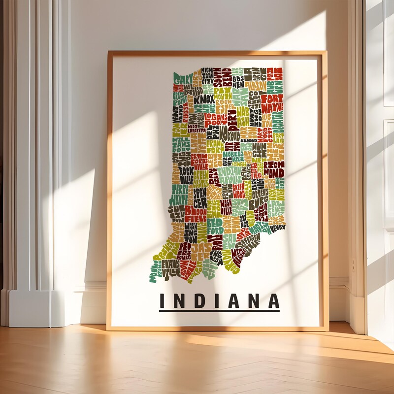 Indiana Art - Etsy
