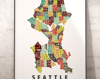 Seattle Neighborhood - Etsy