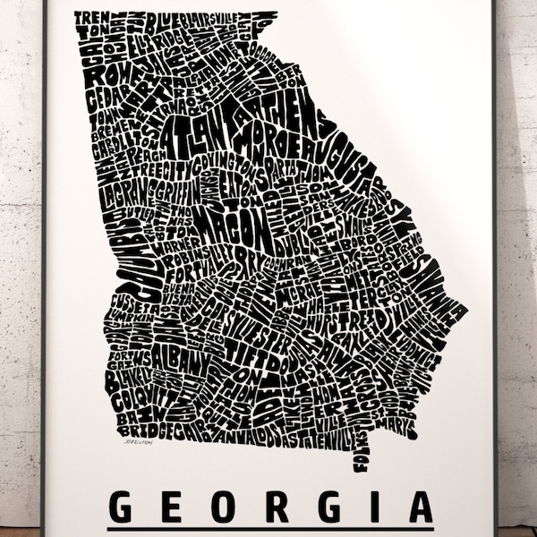 Georgia Typography - Etsy