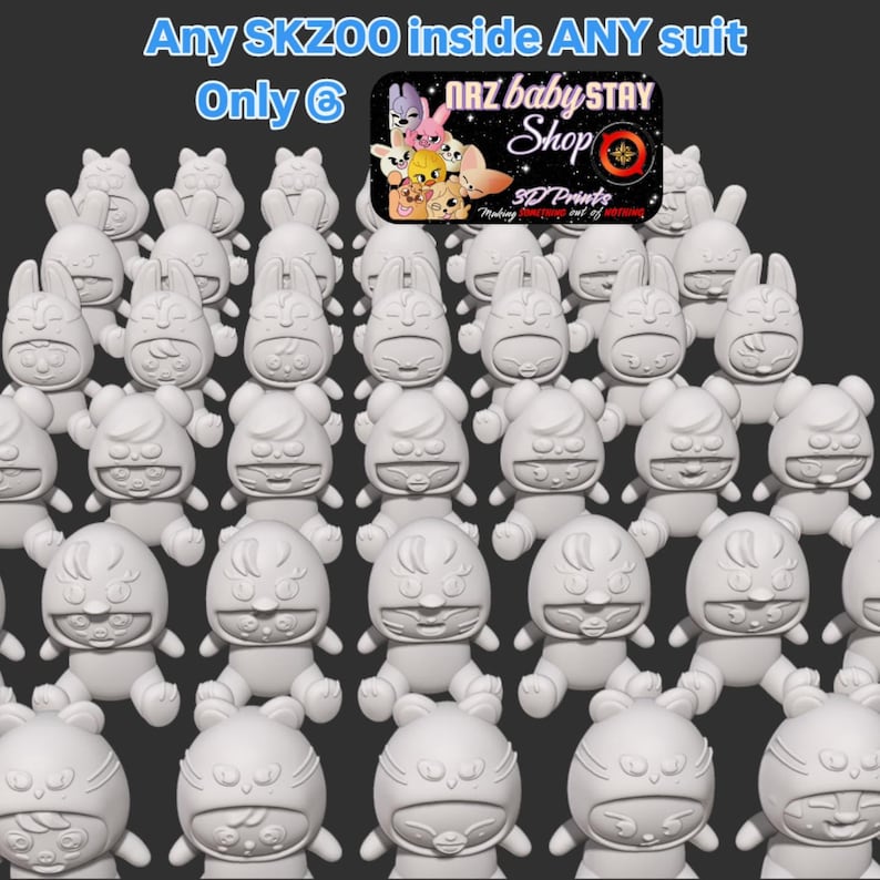 Stray Kids 3D Print Figures, Japan Toy World Fanmeeting, Stray Kids ...