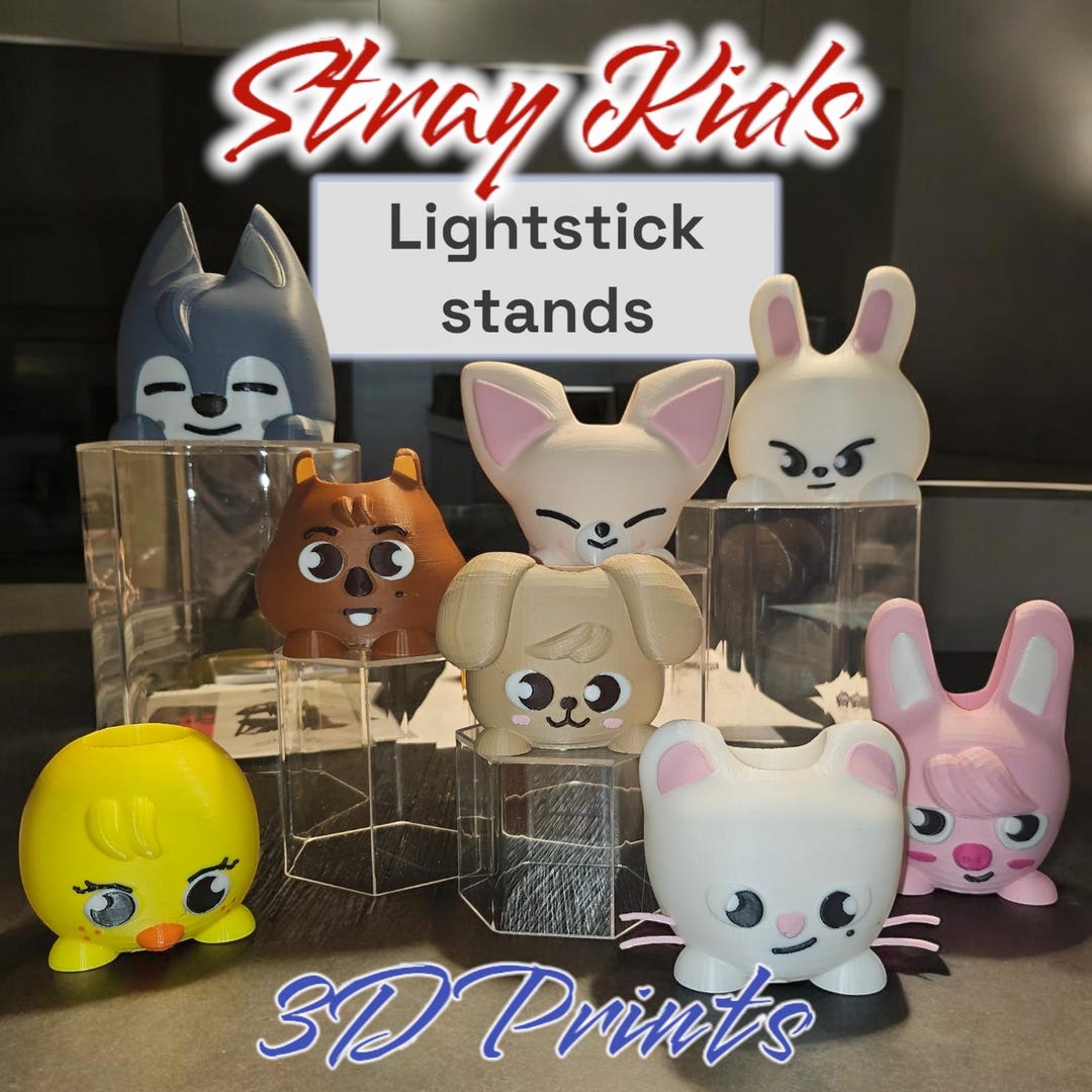 Stray Kids - SKZ Lightstick Stand Kpop Accessories Holder - Etsy
