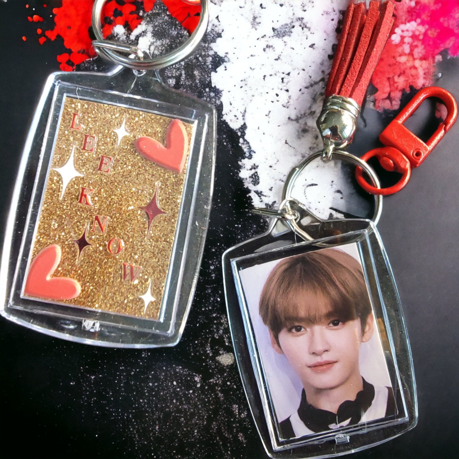 Stray Kids Bias Keychain : Lee Know Nametag - Etsy