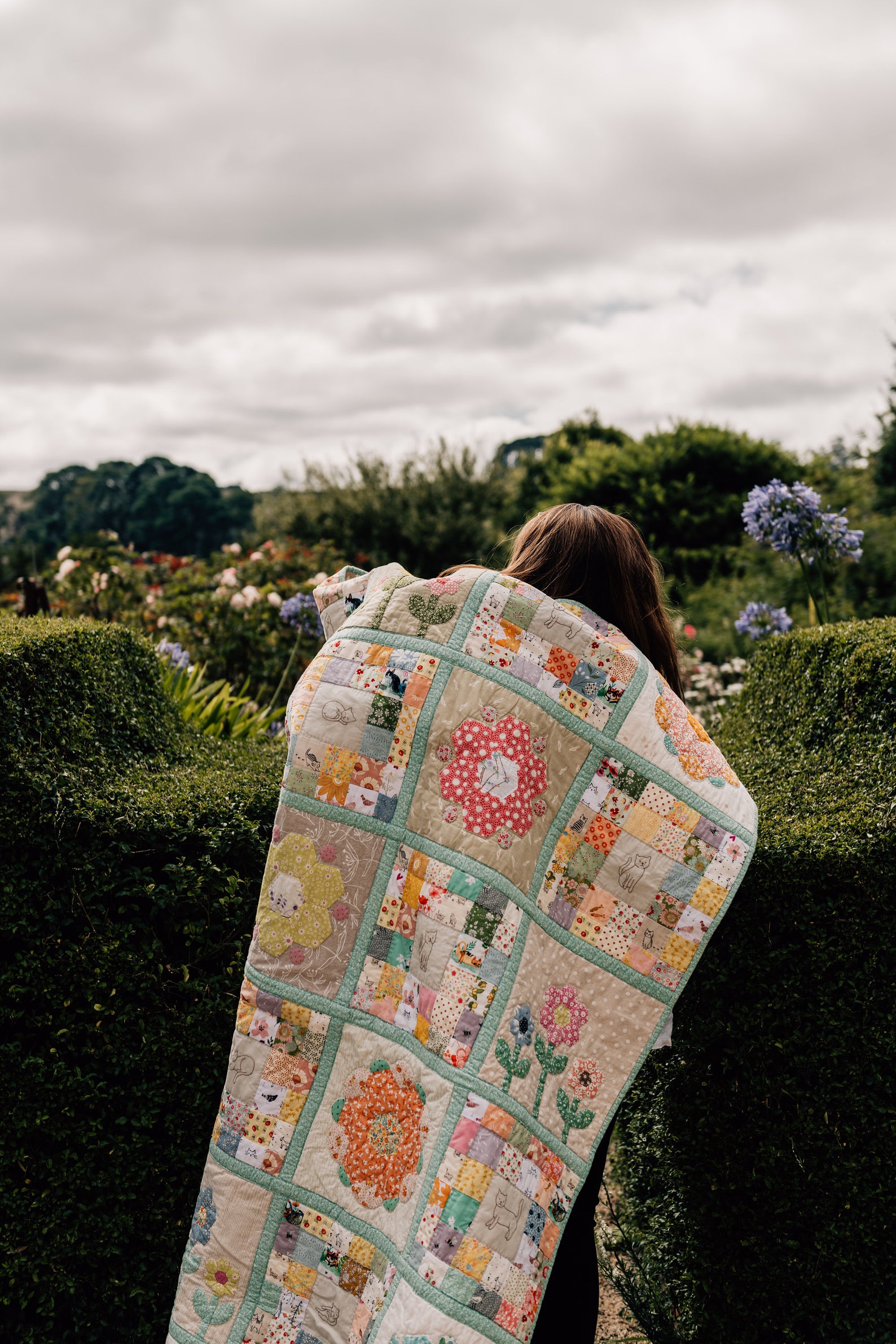 Madge's Garden Quilt Pattern - Etsy