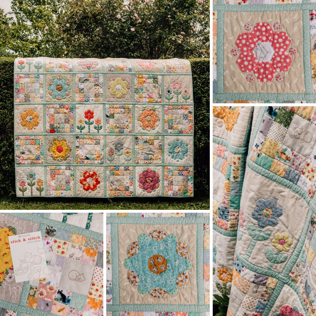 Madge's Garden Quilt Pattern - Etsy
