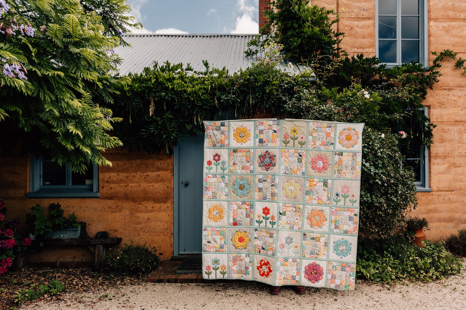 Madge's Garden Quilt Pattern - Etsy
