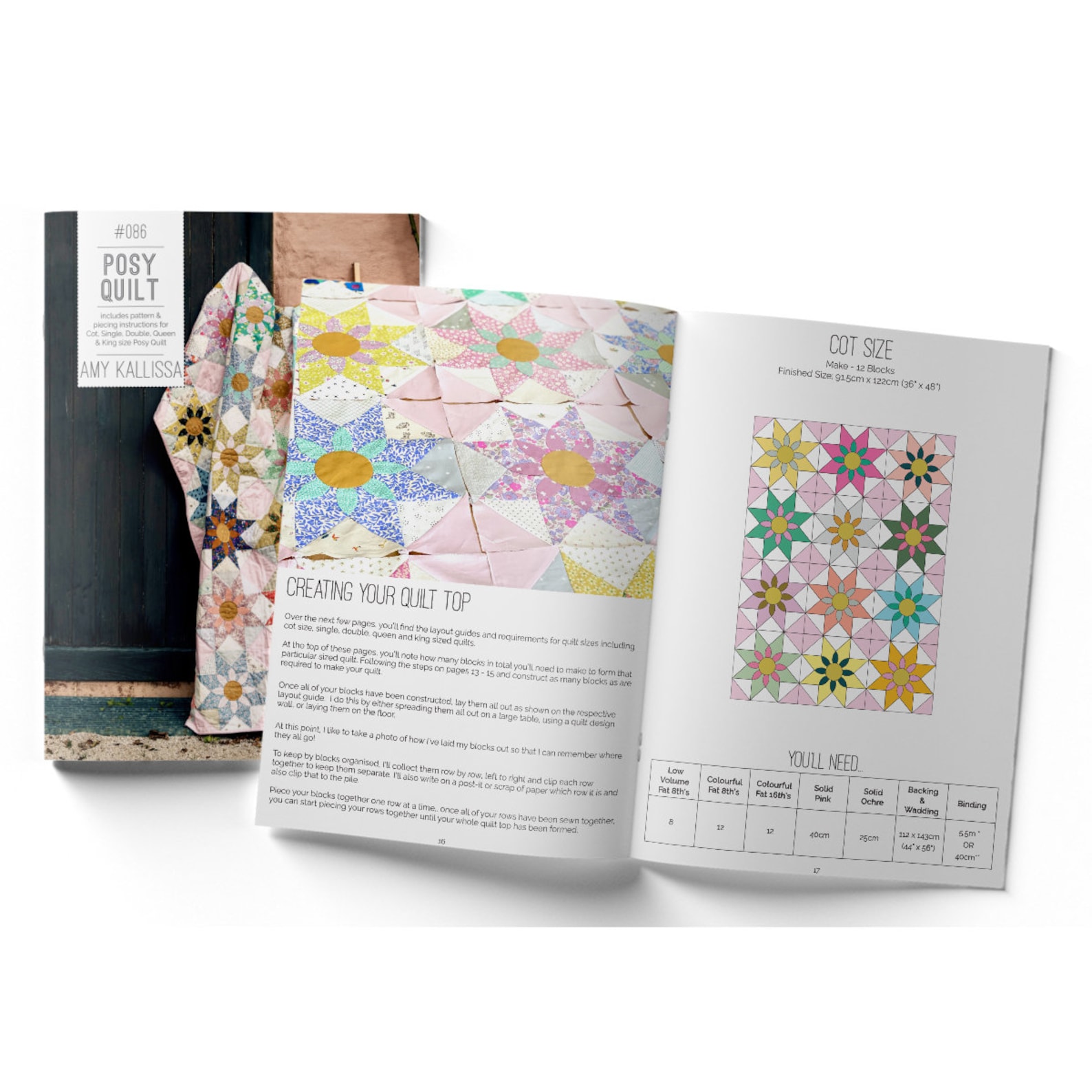 Posy Quilt Pattern - Etsy
