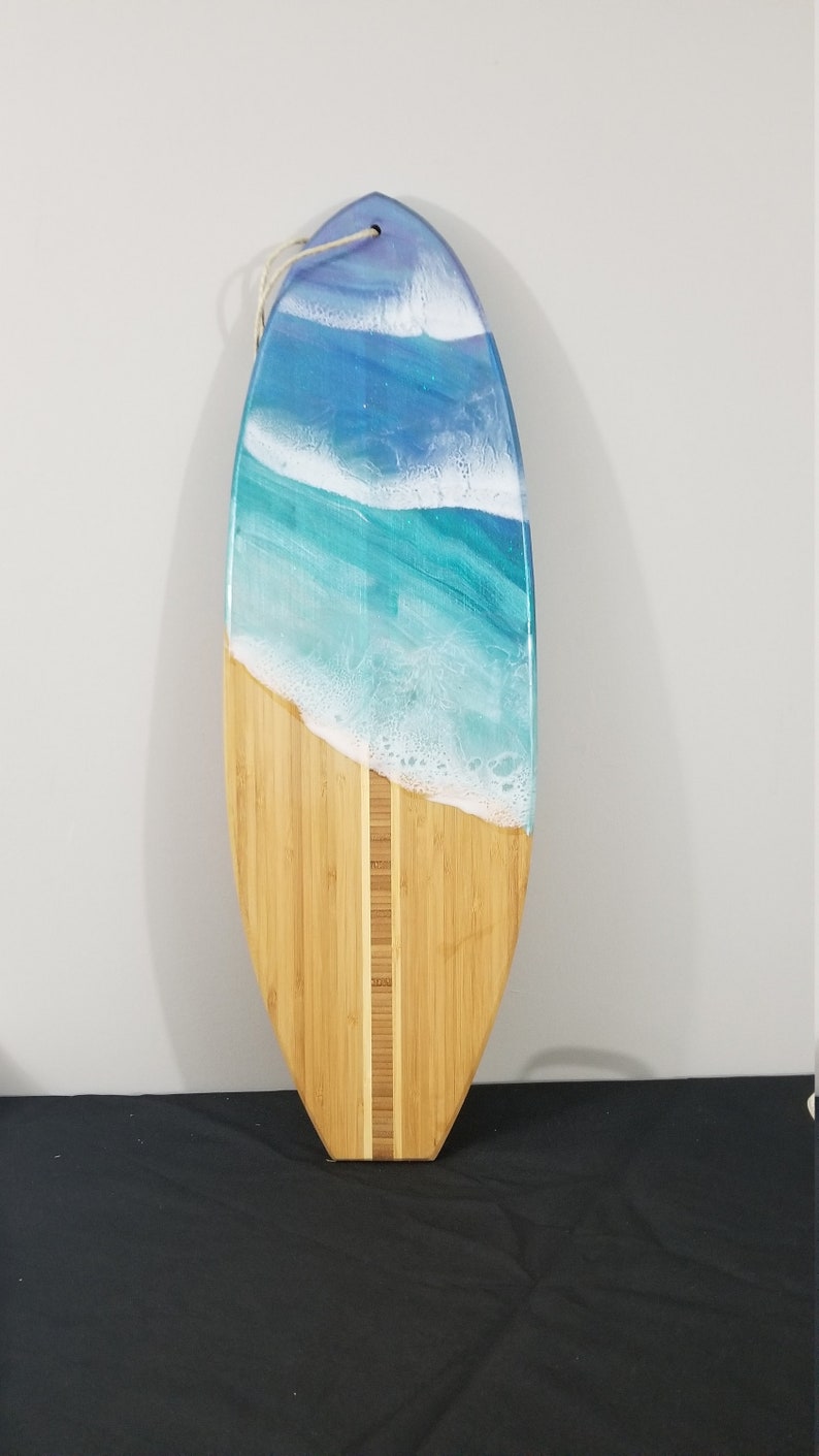 Large Surfboard Surfer Decor Coastal Decor Surfboard Art - Etsy