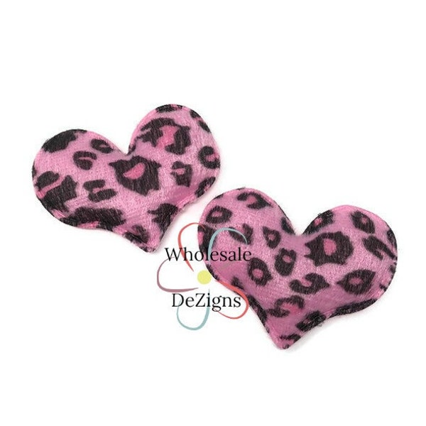 Cheetah Heart Fabric - Etsy