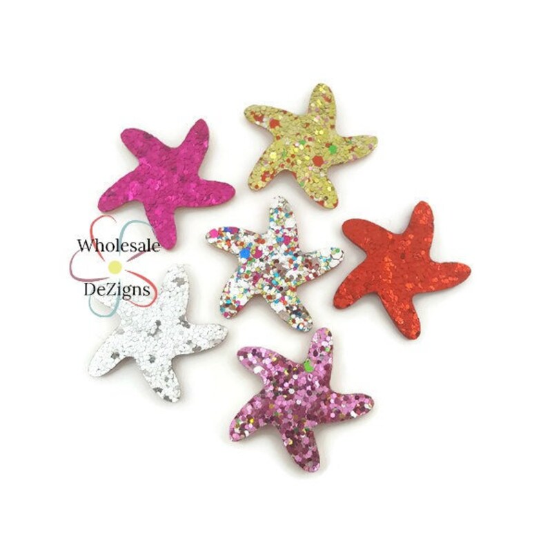 Glitter Starfish - Etsy