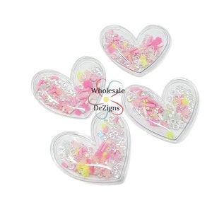 Heart Shakers Pastel Mixed Shaker Hearts Beads Valentines Confetti ...