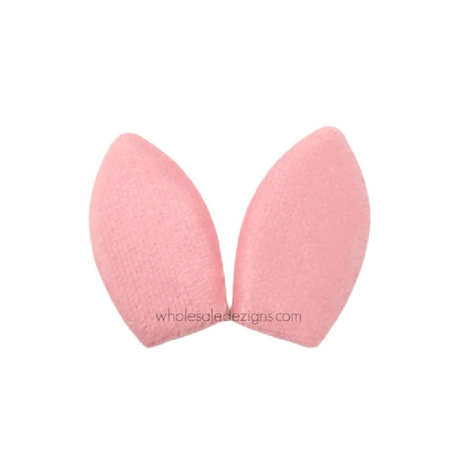 Pink Bunny Ears Soft and Fuzzy Easter Appliques Padded - Etsy