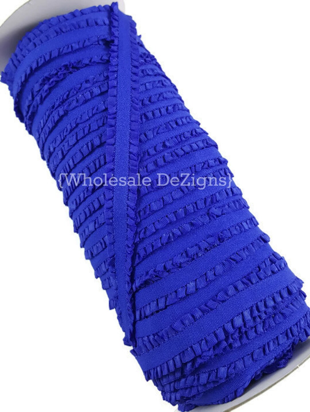Royal Blue Elastic, Blue Ruffled Elastic, Blue Lace, Blue Elastic Lace ...