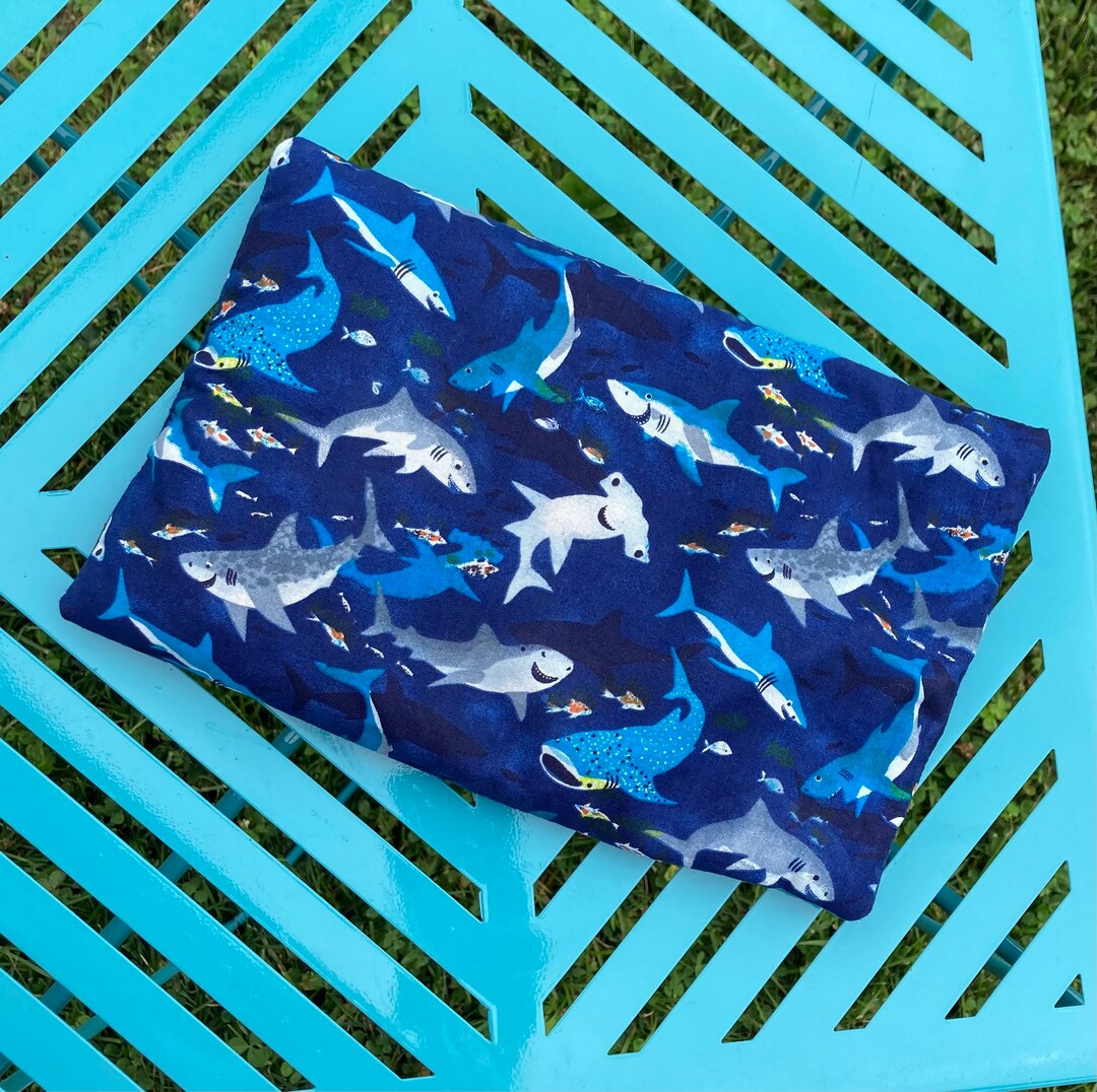 Sharks Microwaveable Heating Pad/ice Pack - Etsy
