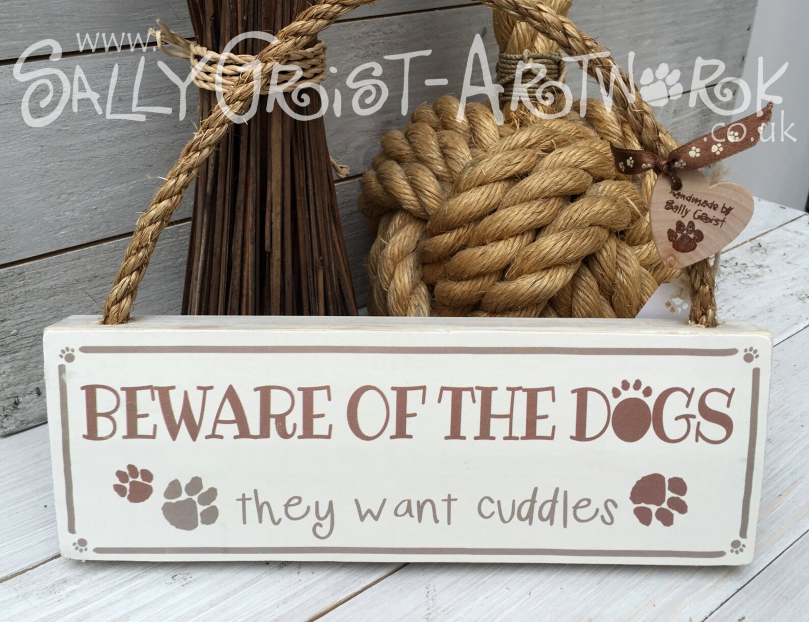 Handmade Wooden Wall Plaque, Funny Sign for a Dog-lover - Etsy