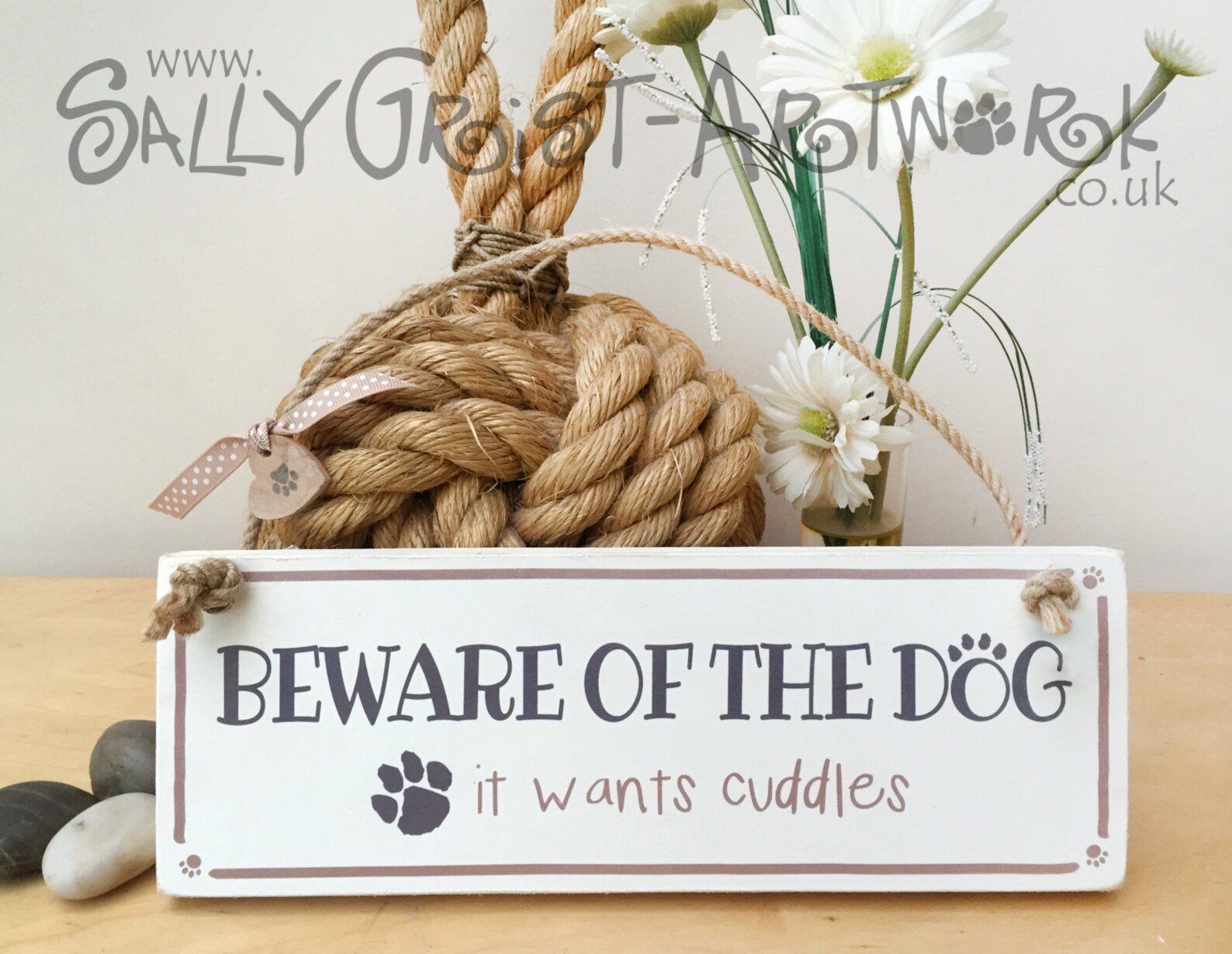 Handmade Wooden Wall Plaque, Funny Sign for a Dog-lover - Etsy