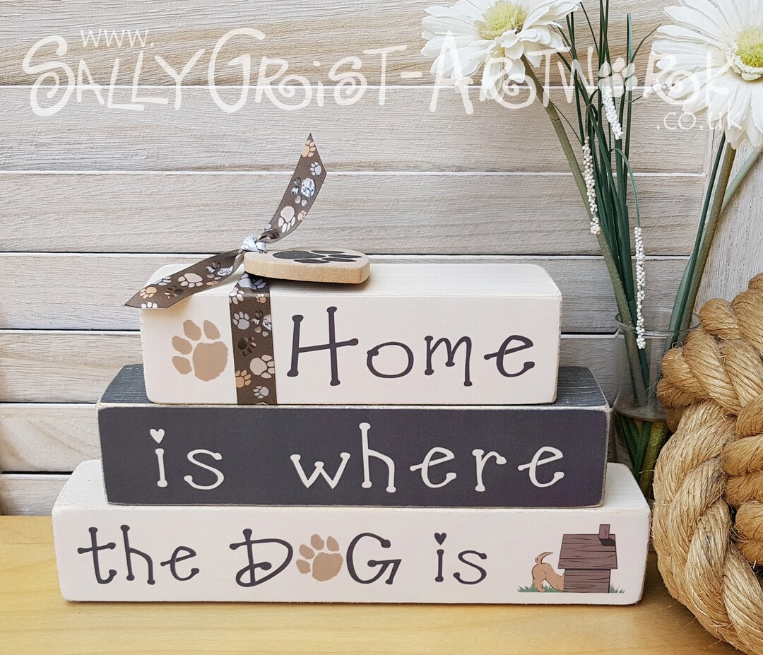 Stack of Wooden Blocks for a Dog-friendly Household. Handmade From ...