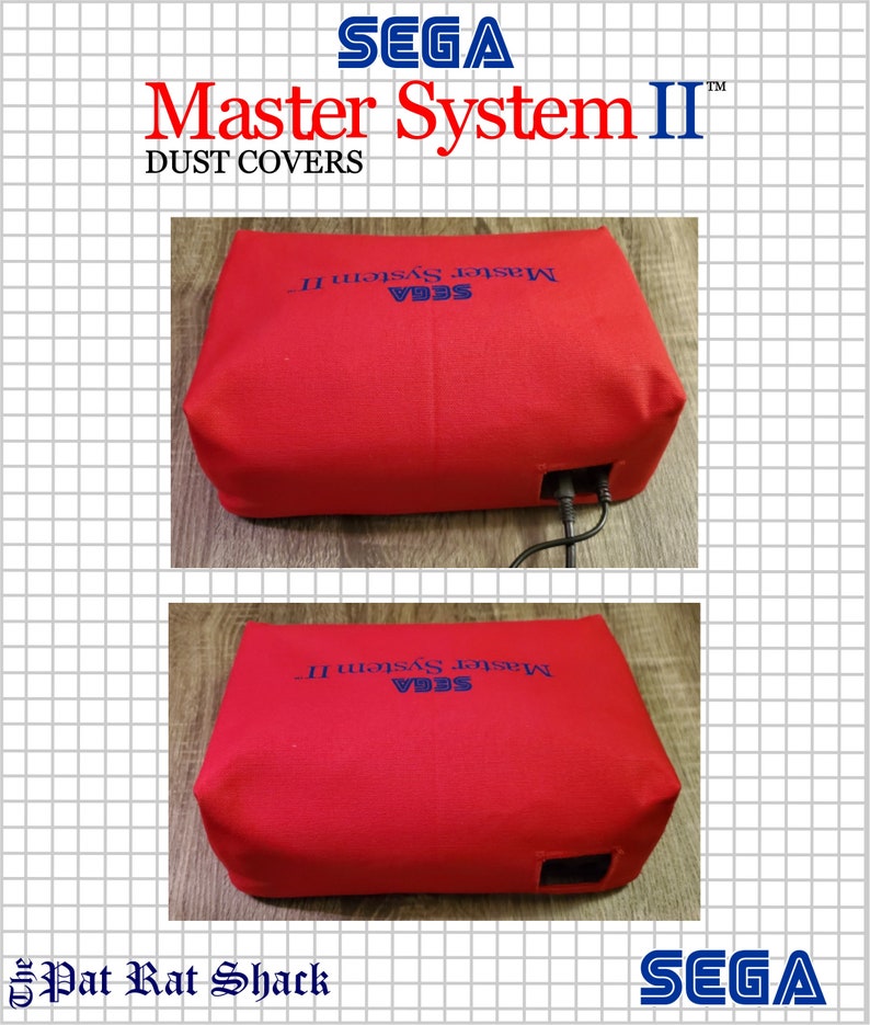 Sega Master System Model 2 System Dust Covers - Etsy