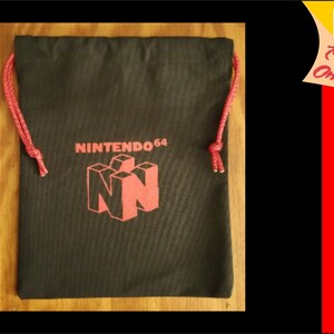Nintendo N64 Pull String Controller Bags - Etsy