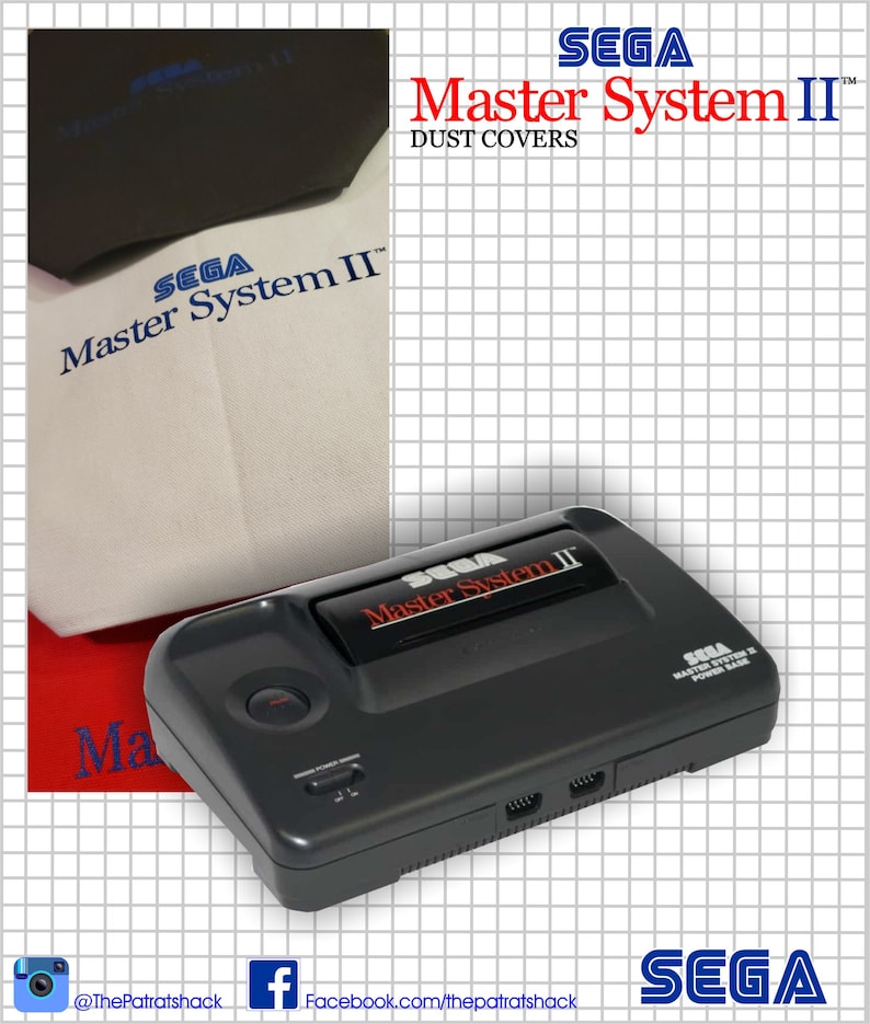 Sega Master System Model 2 System Dust Covers - Etsy