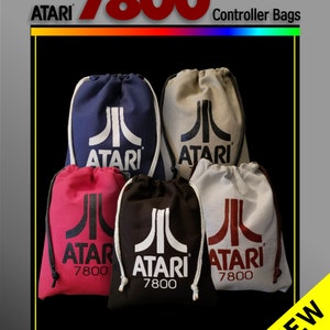 Atari 7800 Pull String Controller Bags - Etsy