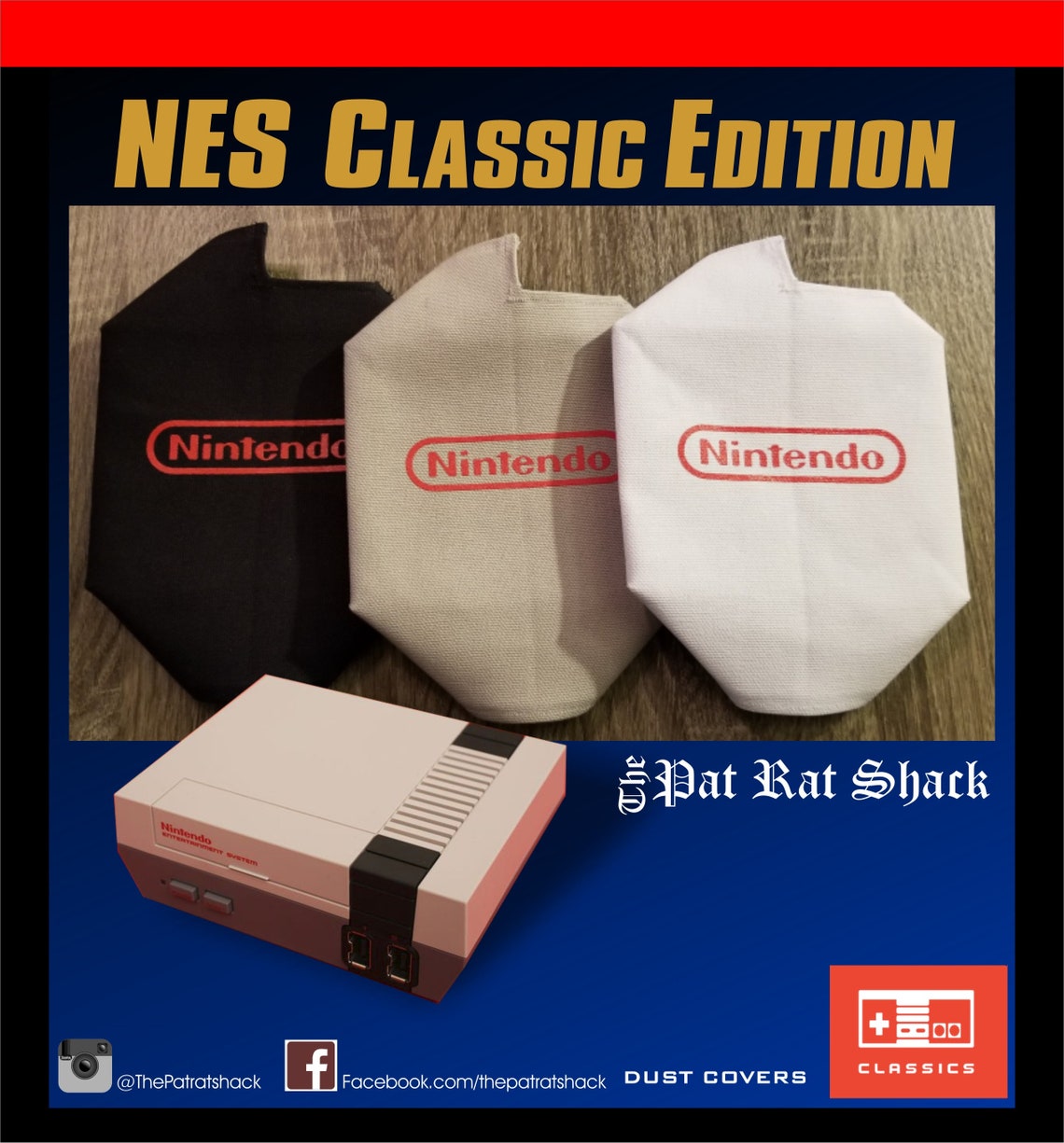 Nintendo (nes) Classic Edition Dust Cover DOES NOT Fit the Original NES ...