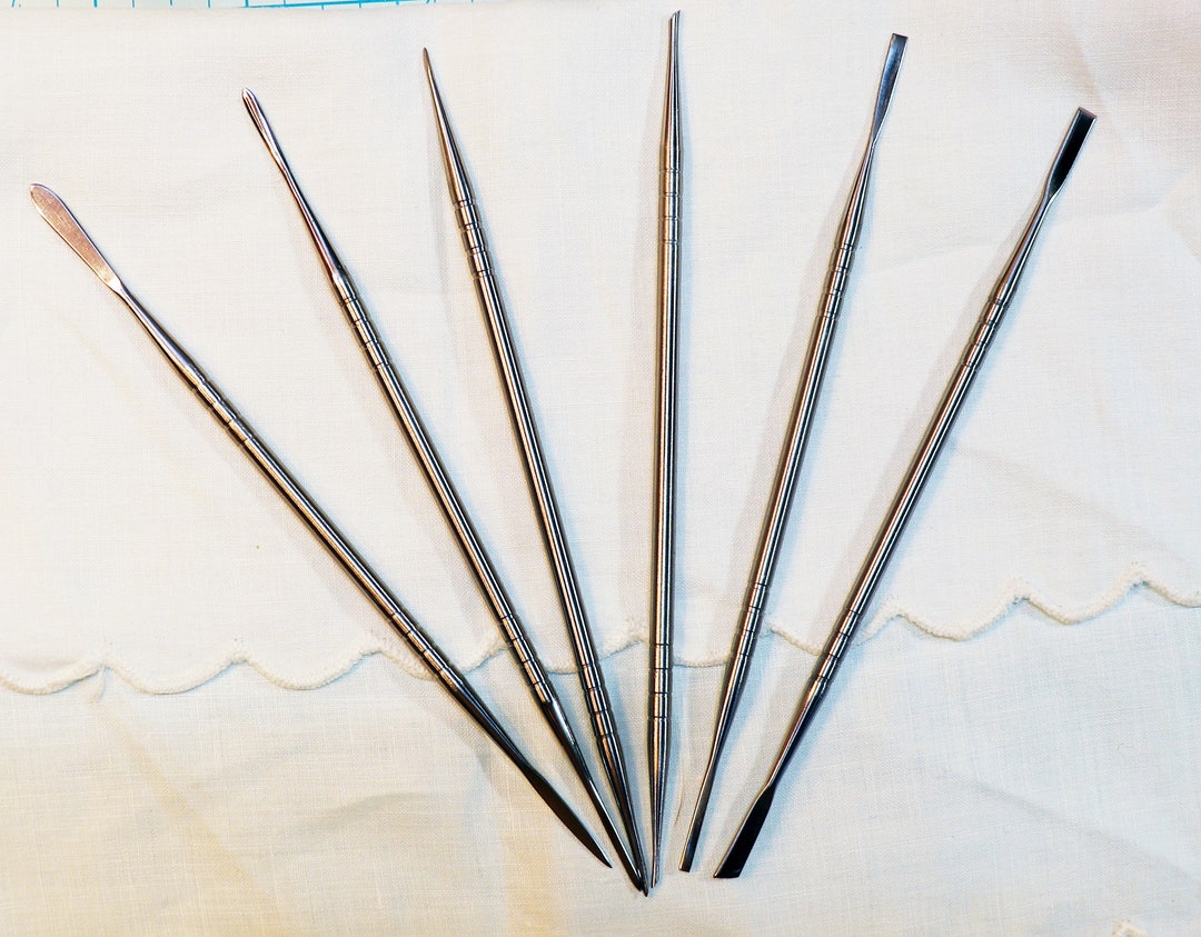 Professional Stainless-steel Sculpting/modeling Tool Set - 6 Piece Set ...